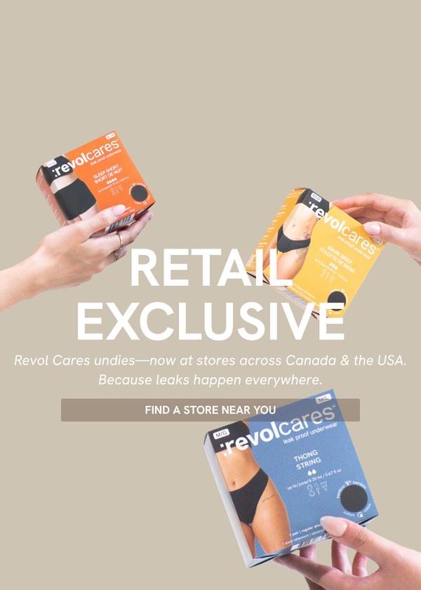 Revol Cares | Welcome to life with without leaks